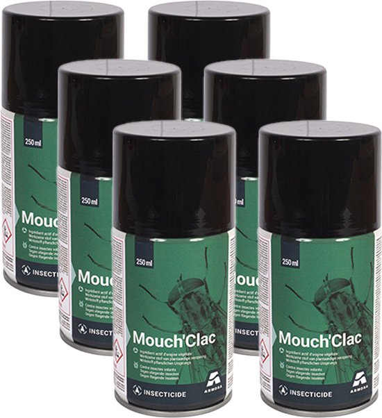 Mouch'Clac, Navulling - 6 X 250 mL (B-FR) | bol
