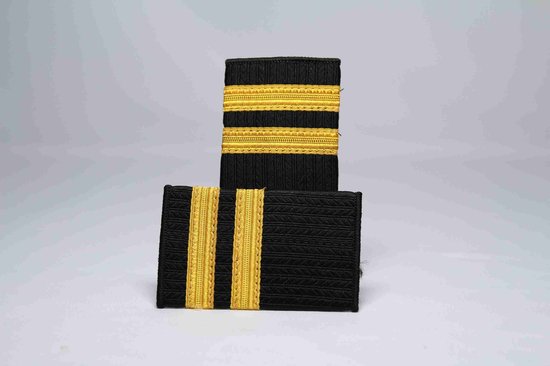 JUNIOR CO PILOT - 2 stripes - Epauletten | bol.com