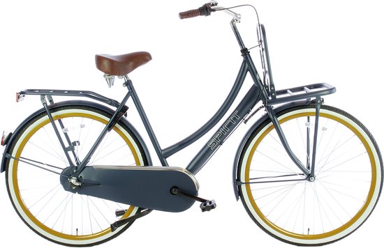Spirit Transportfiets Cargo N3 Damesfiets 3 versnellingen Jeans-Blauw ...