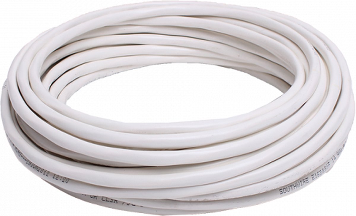 Stroomkabel op rol 3 ader H05VVF, 3x1.50 mm2, rol 100 meter ...