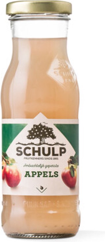 Schulp Appelsap Ambachtelijk 15 x 0,2 liter | bol
