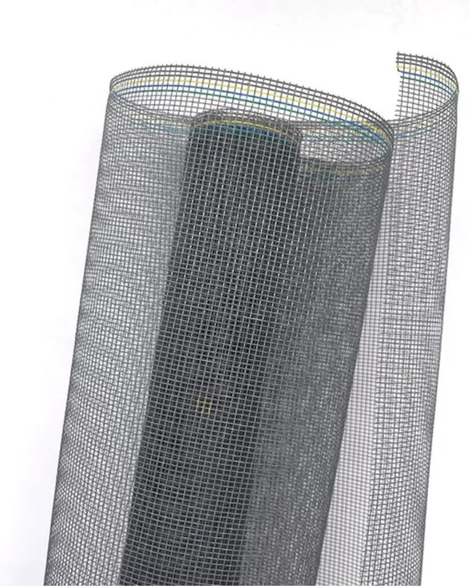Muggen - Vliegen Horrengaas - Fiberglas - 120 cm Breed - Antraciet ...