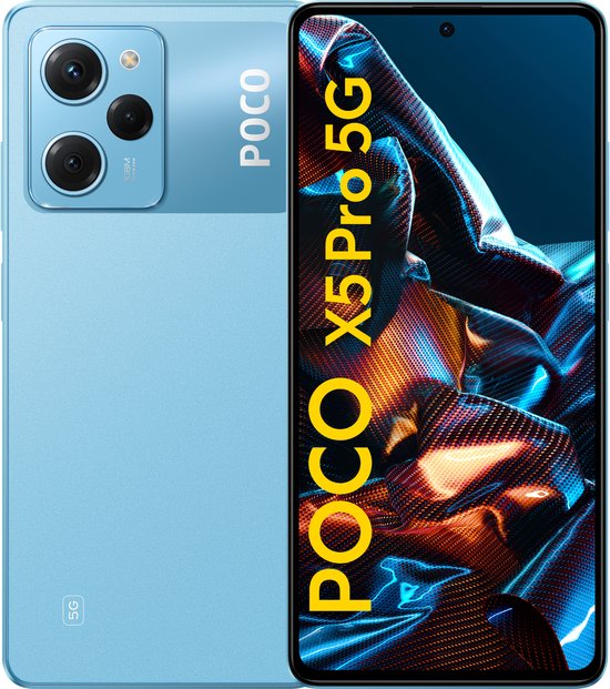 POCO X5 Pro 5G - 128GB - Blauw | bol