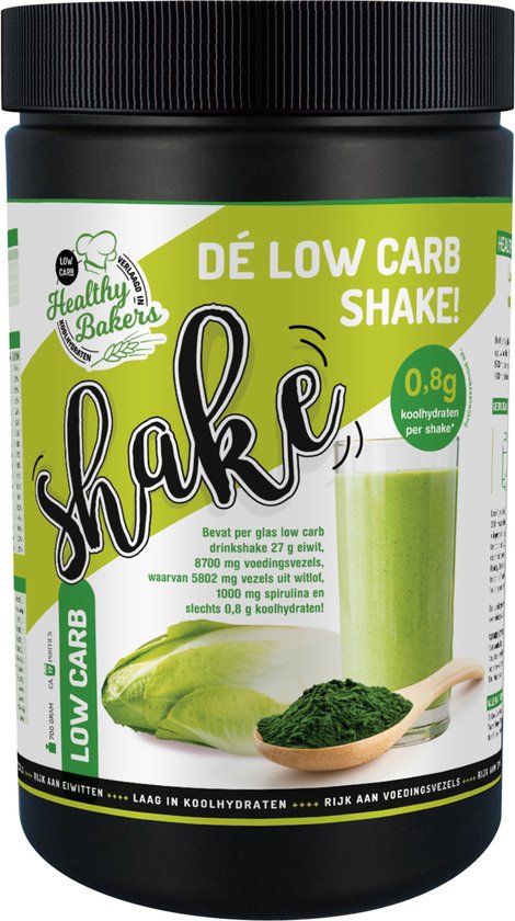 Healthy Bakers Low Carb Shake 1ST | bol.com