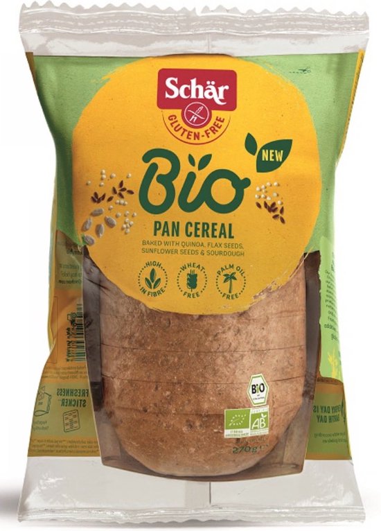 Schar Bio Meergranenbrood Glutenvrij 4 x 270GR - Voordeelverpakking | bol.com