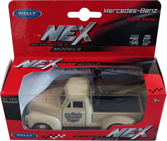 Welly Nex auto's 1:43 - Opening Doors - Pull back go - Mercedes | bol.com