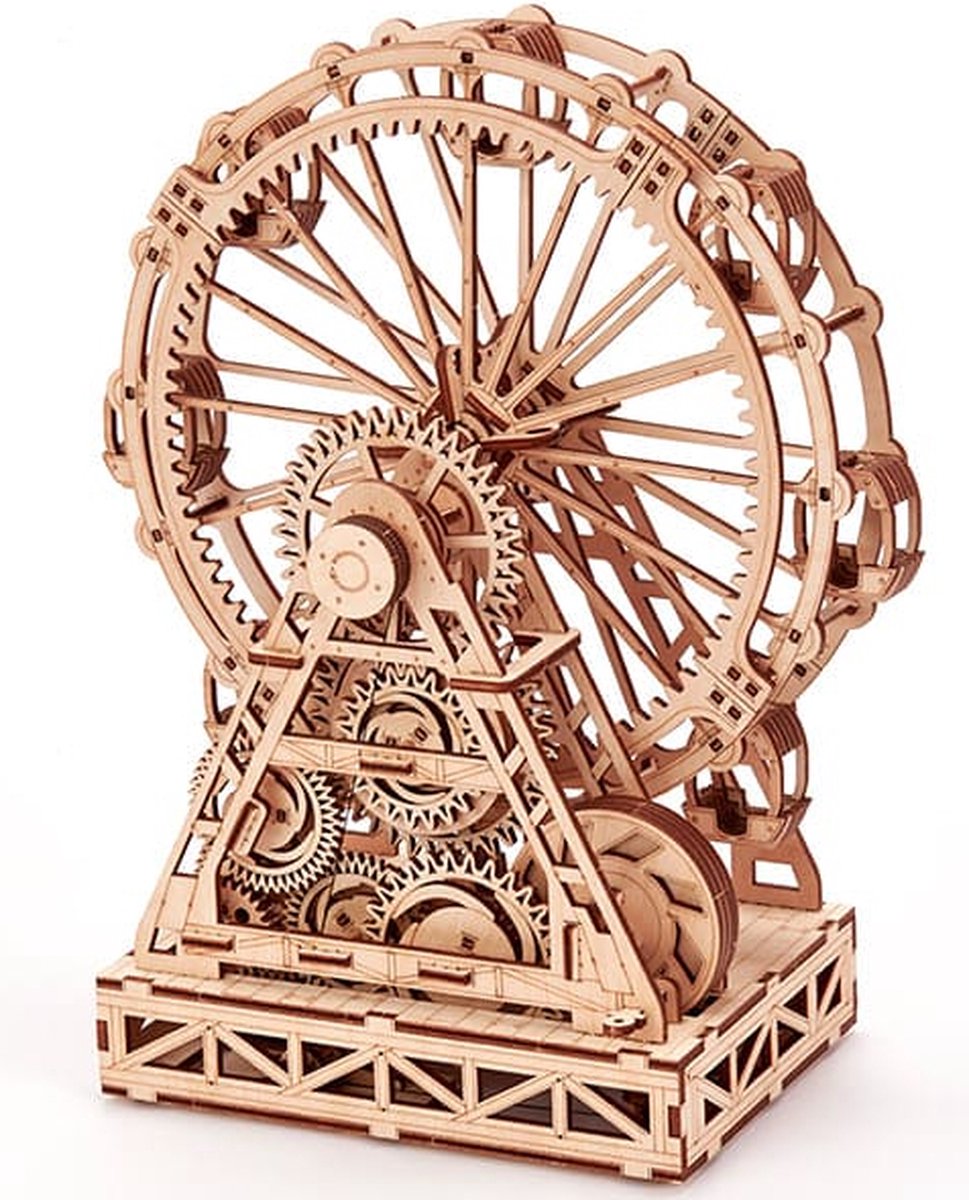 WoodTrick – Modelbouw 3D houten puzzel – ‘Ferries wheel’ / Reuzenrad ...