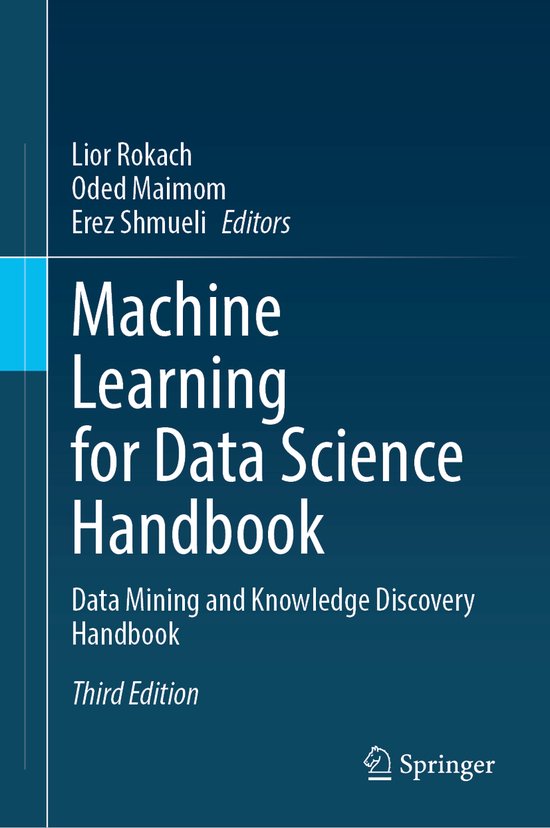 Machine Learning for Data Science Handbook | 9783031246272 | Livres ...