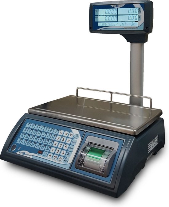Balance d'atelier calibrée BAXTRAN RTN615 avec imprimante ticket 15kg ...