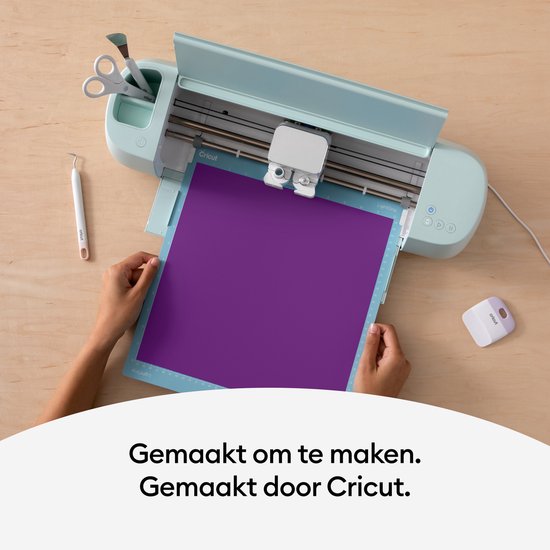 Cricut Kleurveranderend Vinyl - warm - permanent - paars - 30x60cm | bol