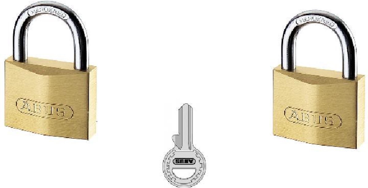 ABUS Hangslot gelijksluitend 65 40Mm Sl407 Messing | bol.com