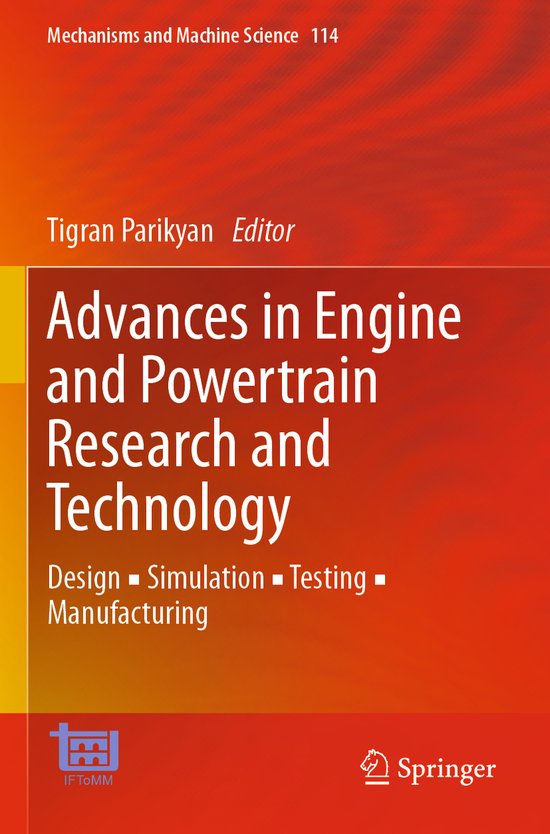 Mechanisms and Machine Science- Advances in Engine and Powertrain ...