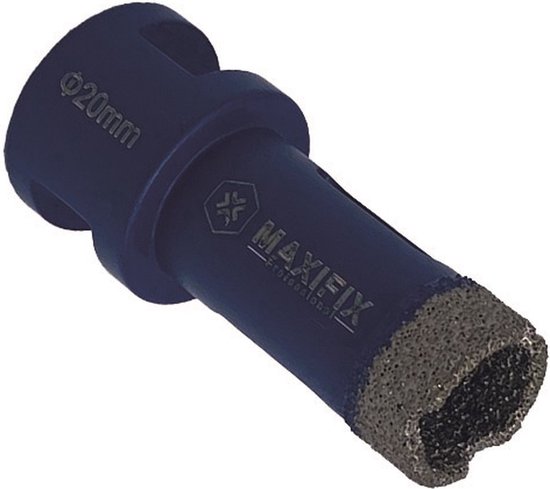 Maxifix Diamantboor - Tegelboor - Droog - M14 – Wax - Ø 20mm | bol.com