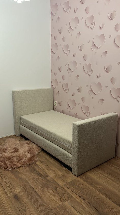 peuterbed mini boxspring teddy 70x140 | bol