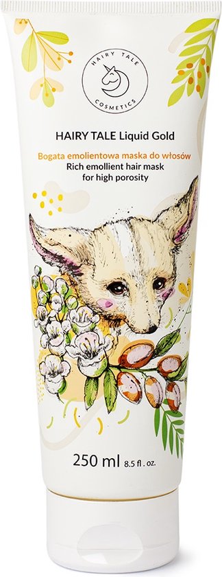 Liquid Gold rijk verzachtend haarmasker voor hoog poreus haar 250ml ...