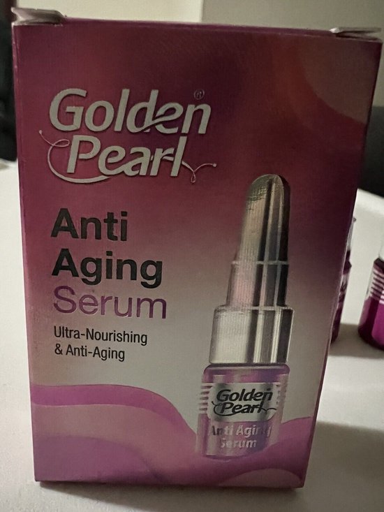 2 Stuks Golden Pearl Anti Aging Skin Serum Bright And Spotless Beauty ...