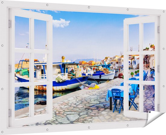 Gards Garden poster See-through Halki Island - 180x120 cm - Toile ...