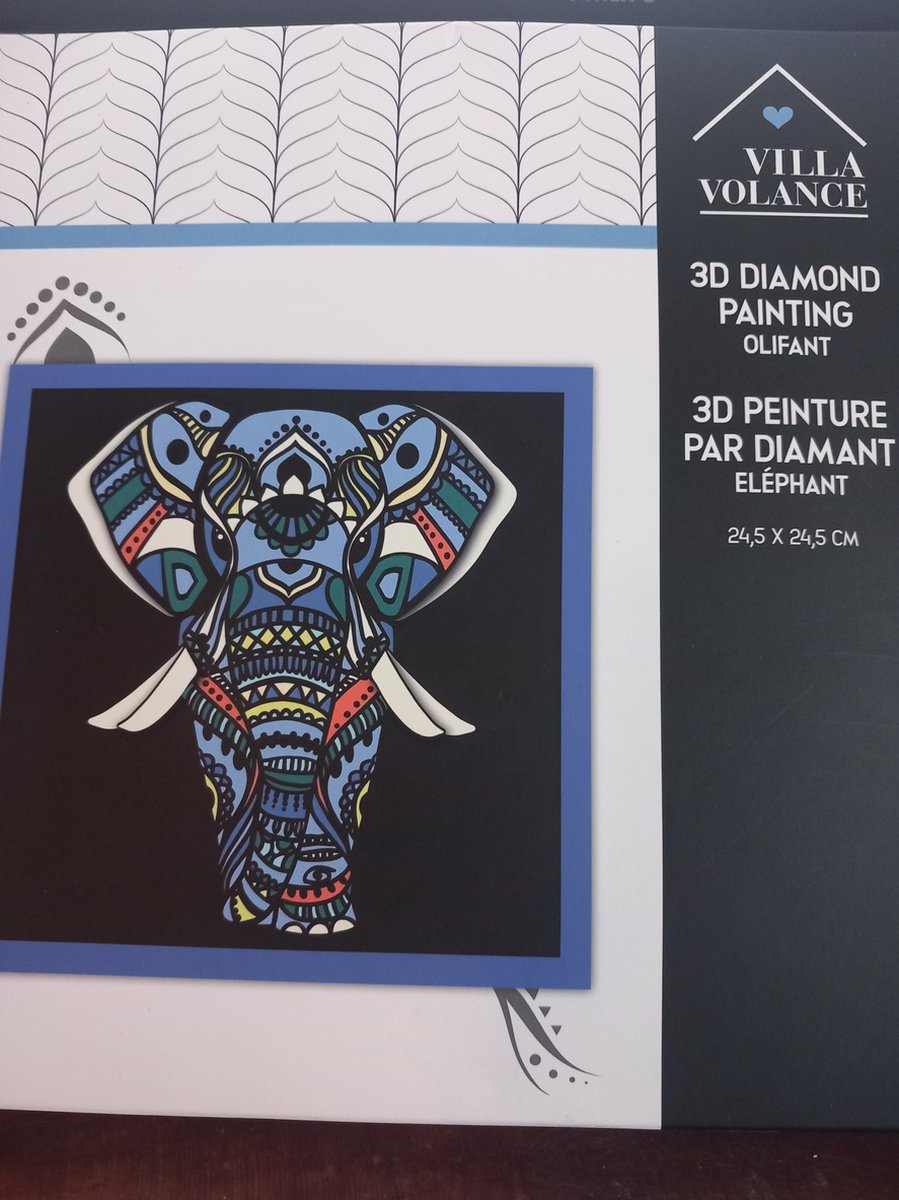 Villa Volance 3D diamond painting Olifant | bol.