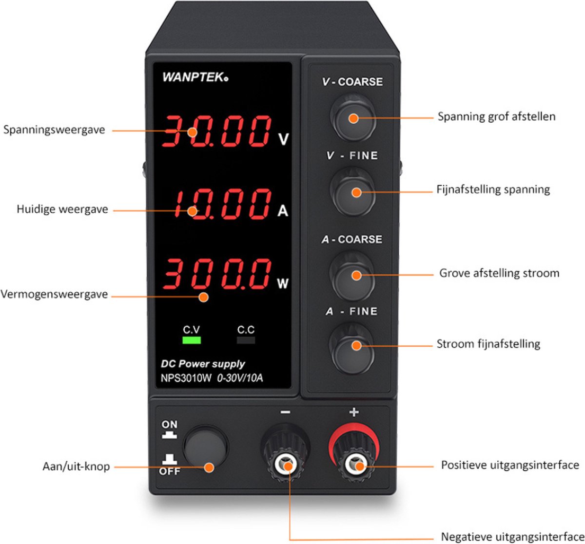 Labvoeding - Regelbare Voeding Multifunctioneel - Laboratorium Voeding ...