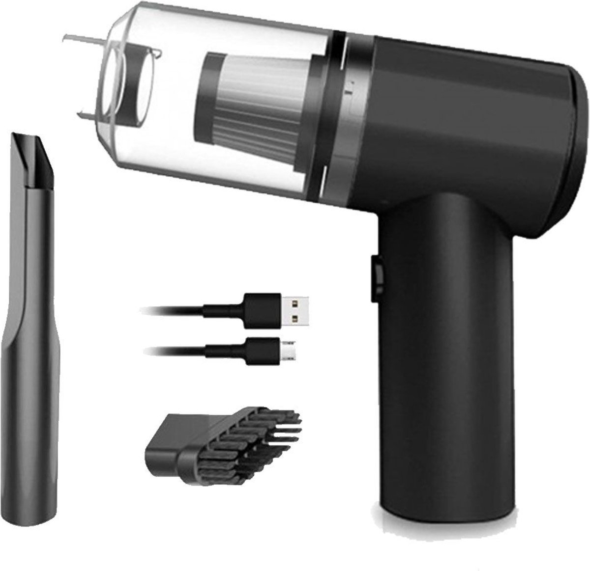 STOFFY® - Mini Stofzuiger - Auto Stofzuiger - Hand Stofzuiger | bol.com