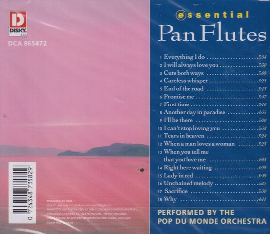 Essential Pan Flutes - CD, Pop Du Monde Ochrestra | Muziek | bol