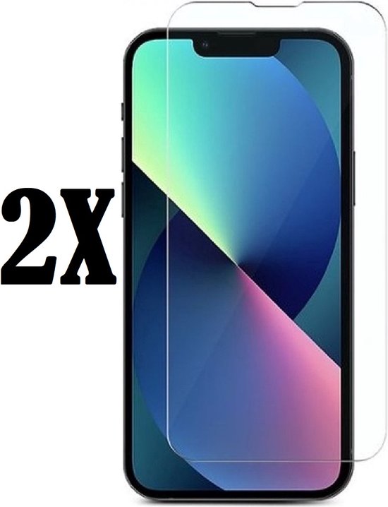 Screenprotector geschikt voor iPhone 13 Mini - Glasplaatje - Tempered ...