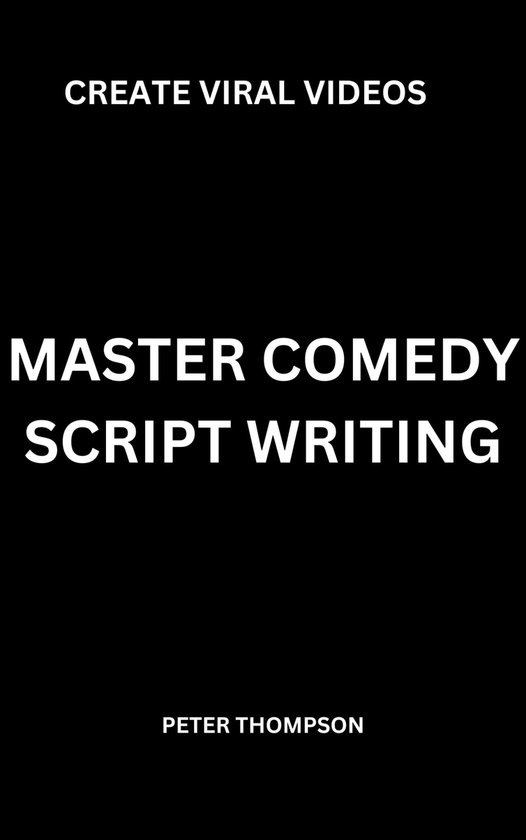 Master Comedy Script Writing (ebook), Peter Thompson | 9783769912166 ...