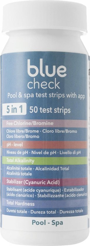 Blue Check Teststrips – Test Strips met App voor Zwembad | bol