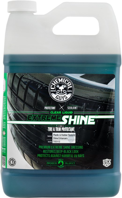 Chemical Guys Clear Liquid Extreme Tire Shine Gallon | bol.com