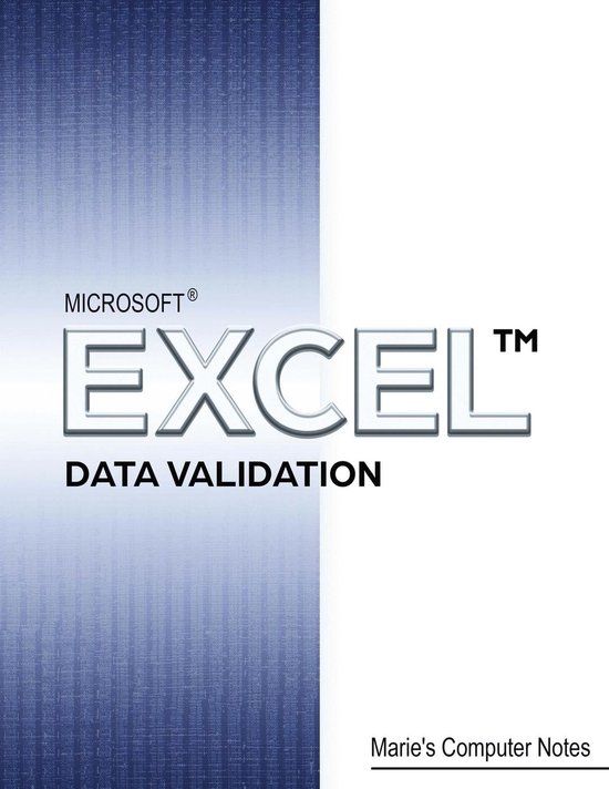 Microsoft Excel Data Validation (ebook), Marie Eklof | 9798218064334 ...