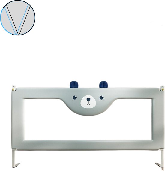 Bedrand – Bedrail Opvouwbaar- Bedhekje Veilig – Best Getest – 100% ...
