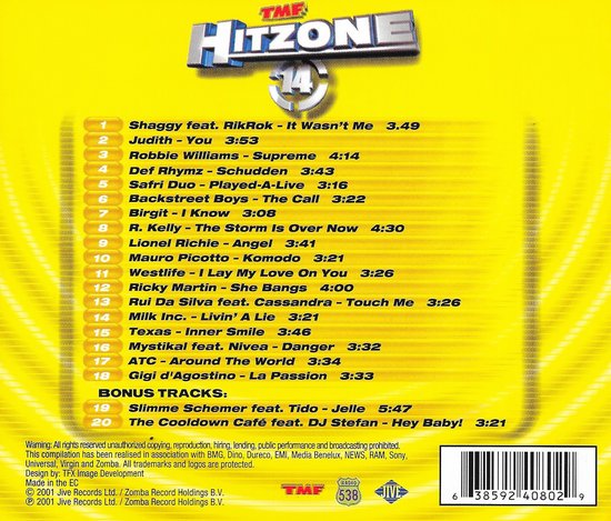 Tmf Hitzone 14, various artists | Muziek | bol
