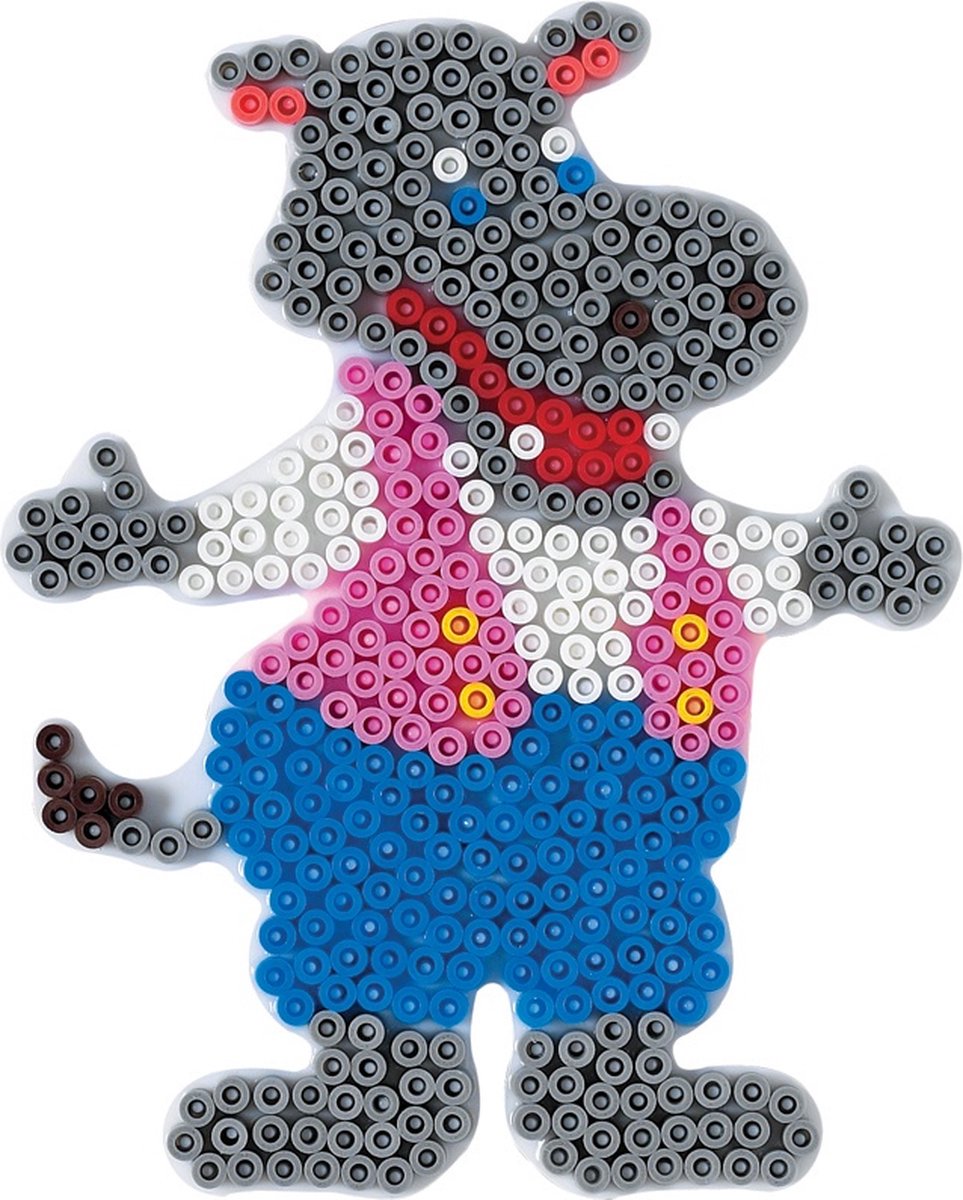 Hama Strijkkralen Grondplaat Nijlpaard 303 (midi strijkralen onderplaat ...
