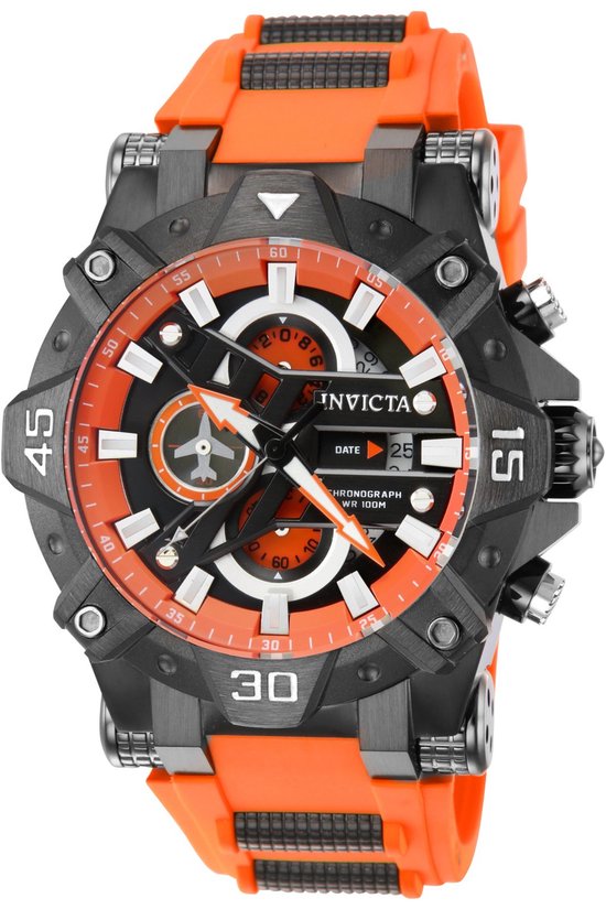 Invicta Aviator 40179 Quartz Herenhorloge - 52mm | bol.com