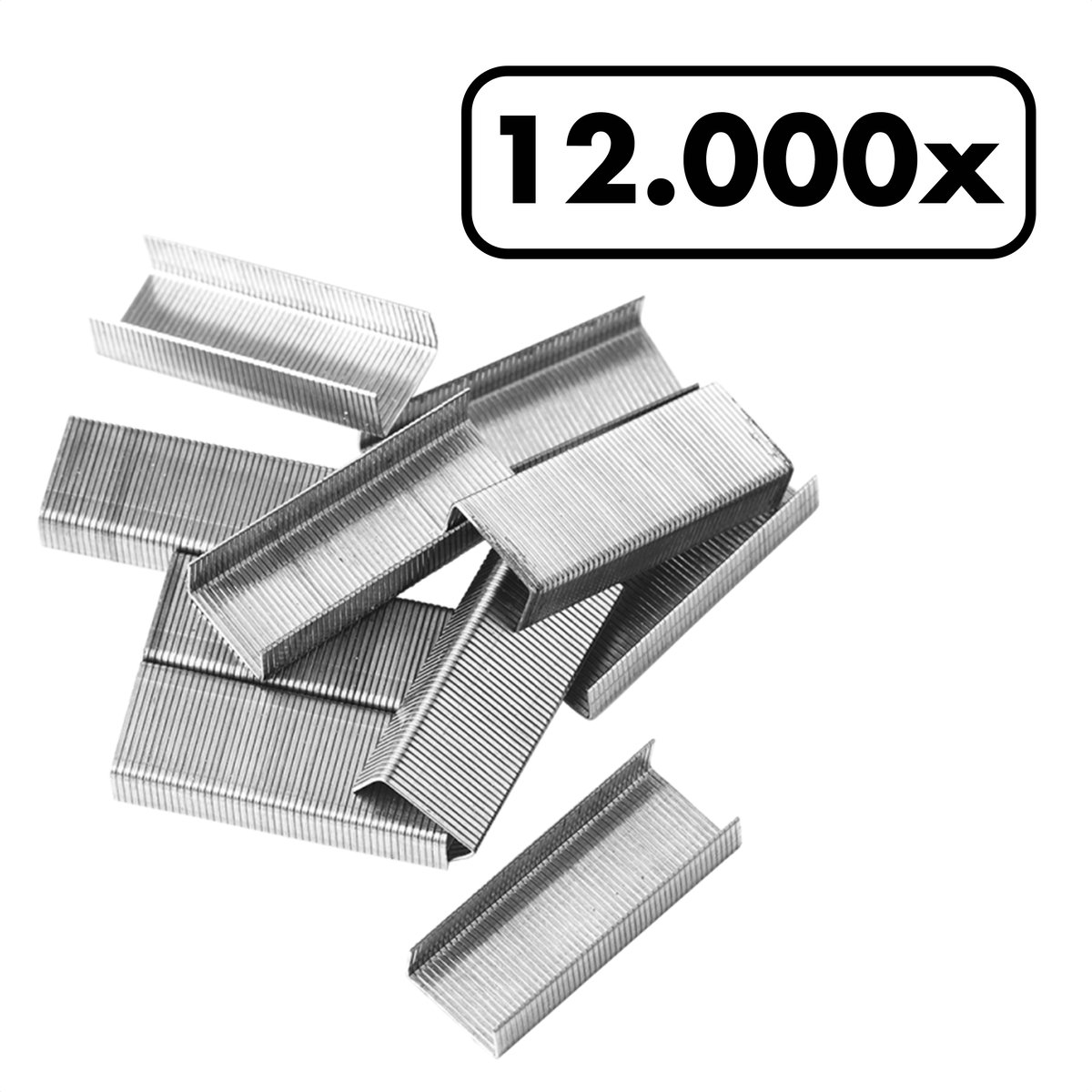 Agrafes Taille 24/6 - 12000 pièces - Agrafes métalliques - Acier ...