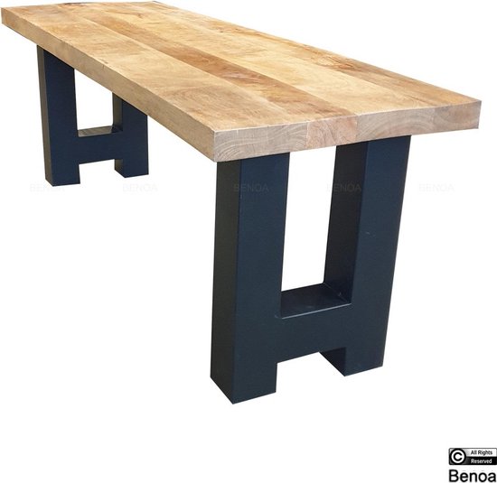 Benoa Kenwood Mango Bench H Leg 160 cm | bol.com