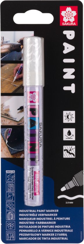 Sakura Paint Industriële Marker Medium Wit | bol