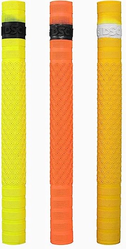 DSC Passion (Hexagon) Cricket Bat Grip | Kleur: Multicolor | Verpakking ...