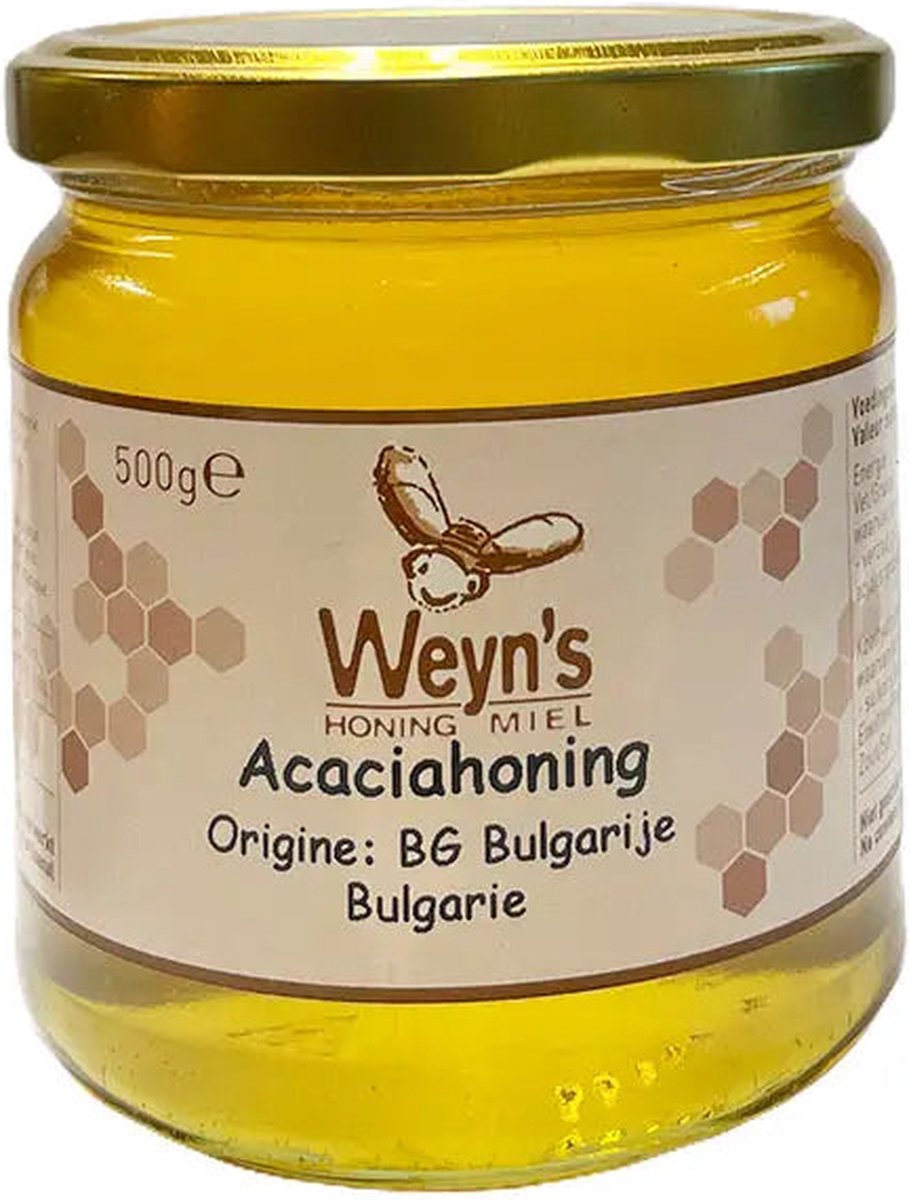 Acaciahoning 500g Weyn s Honing Vloeibaar Bol