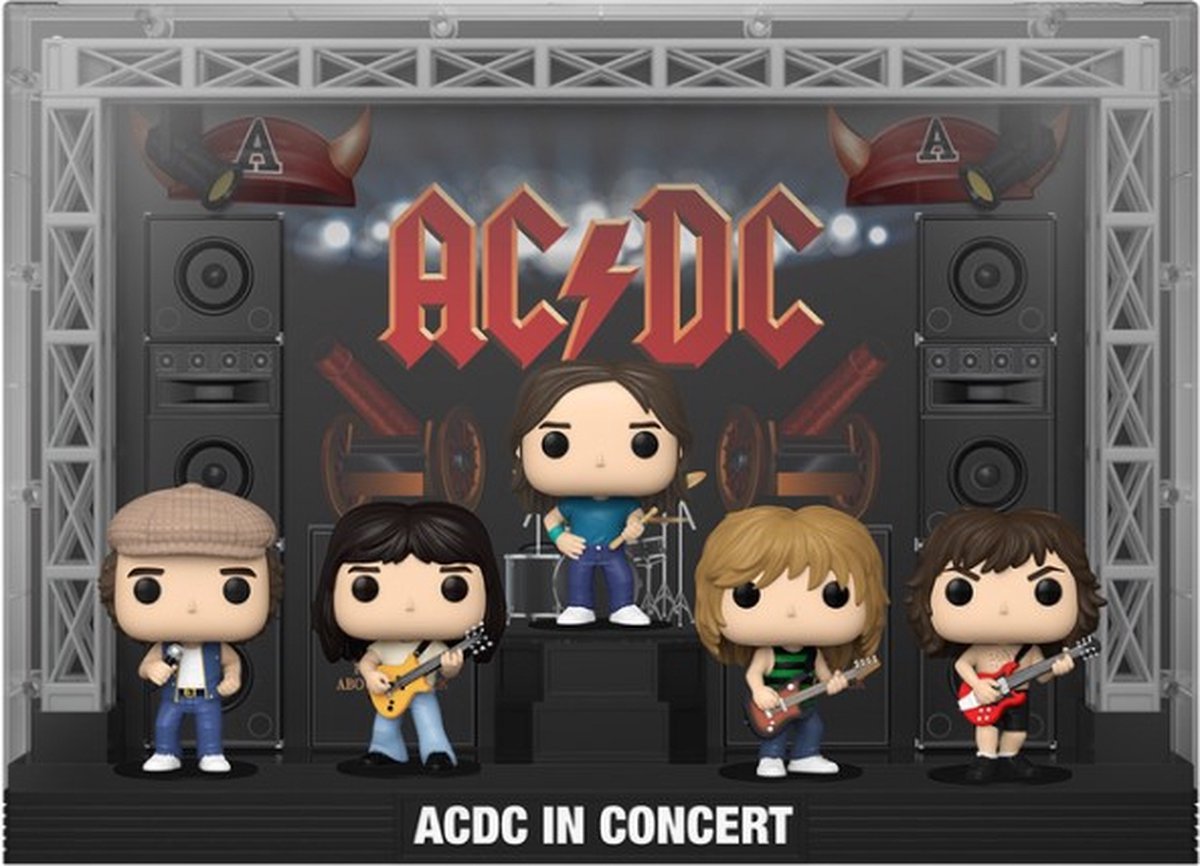 Funko Deluxe Pop Moment: AC/DC In Concert - Thunderstruck Stage 02 ...