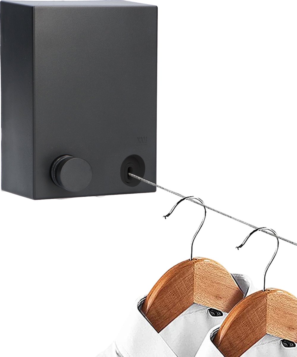 Jubbly® – Waslijn Uittrekbaar – 4,2 meter – Stevig Waslijndraad met ...