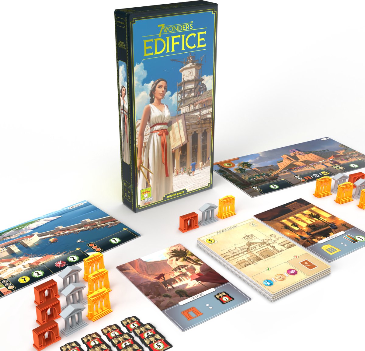 7 Wonders V2: Edifice - Uitbreiding | Games | bol.com