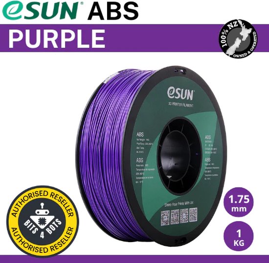 eSun - ABS Filament, 1.75mm, Purple - 0.5kg | bol.com