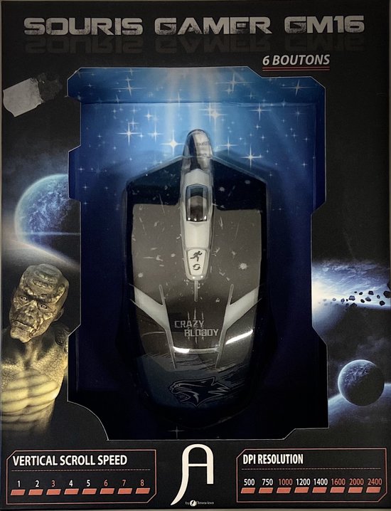 Souris gamer mouse GM16 | bol