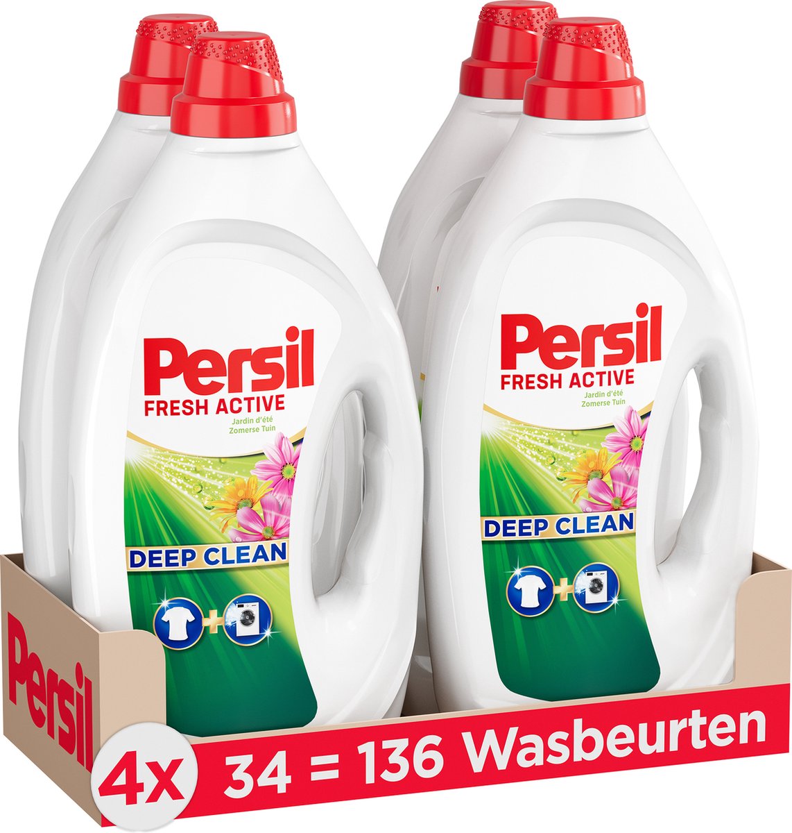 Persil Deep Clean Summer Garden - Vloeibaar Wasmiddel ...