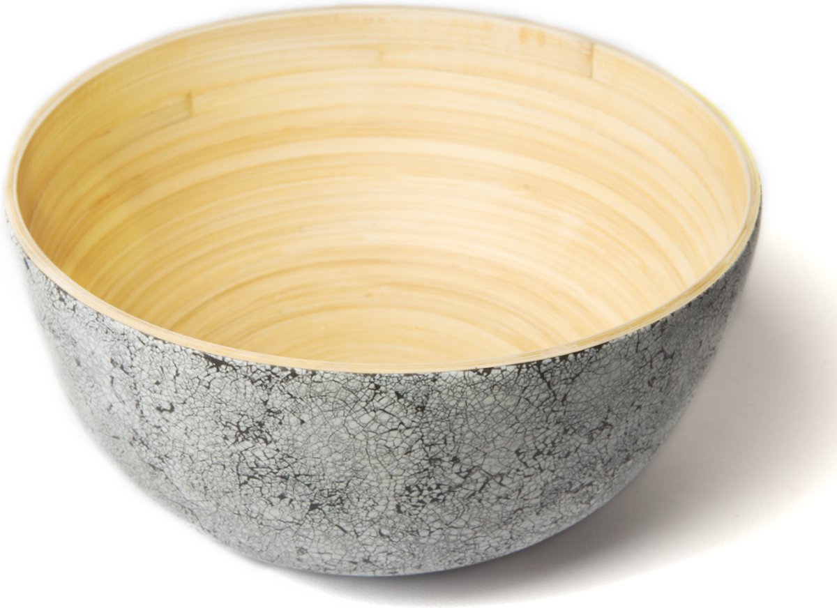 Kom Bibol Bol Oeuf Tchon L - Bol de Service - Bamboe - 28 cm Diamètre x ...