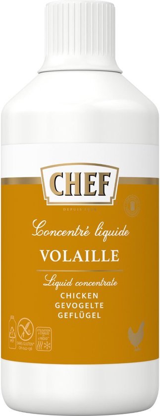 Chef - Liquid Concentrate Gevogelte - 1 ltr | bol