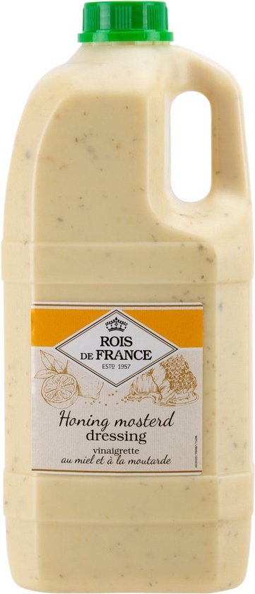 Rois de France Dressing honing mosterd - Fles 2 liter | bol.com