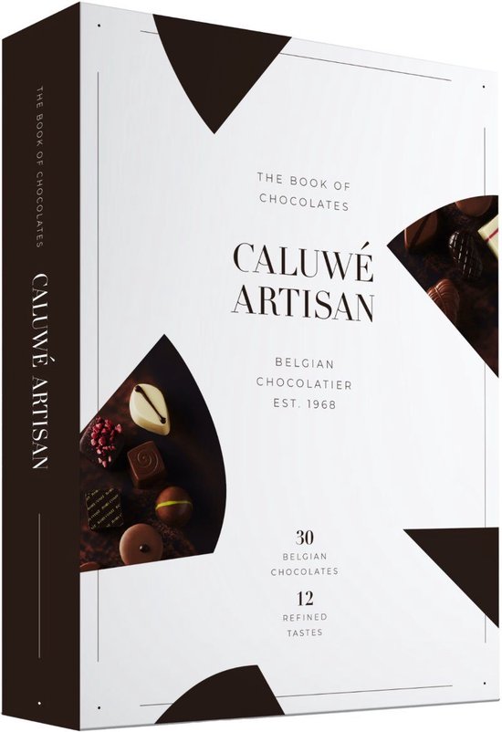 Caluwé Artisan Book of chocolates - Doos 385 gram | bol