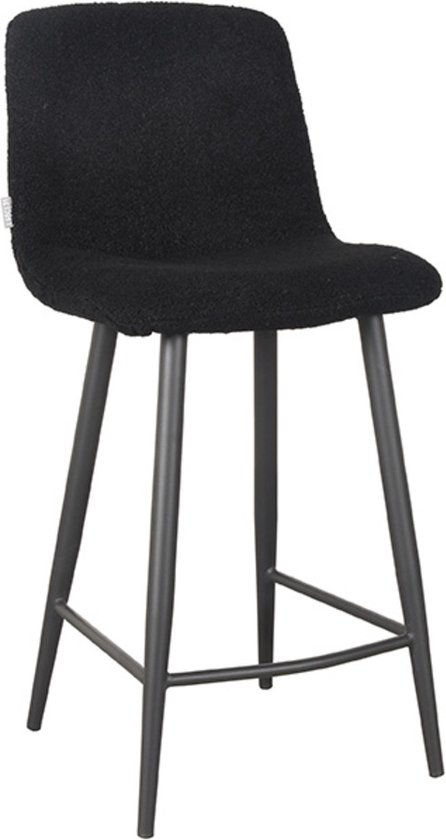 LABEL51 Jep Barkruk - Zwart - Teddy - Zithoogte 65 | bol.com